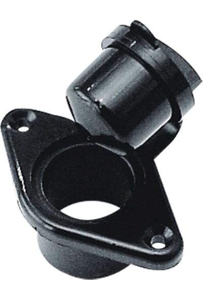Nuova Rade Buoyancy Tank Drain Socket W/plug, Int. Ø18MM, Black