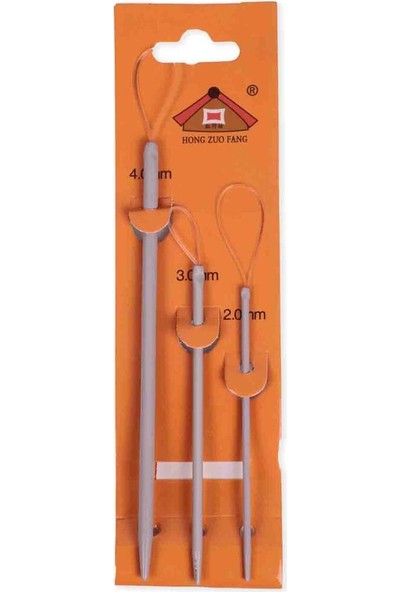 Simisso Misinalı Yün Iğnesi 3'lü .