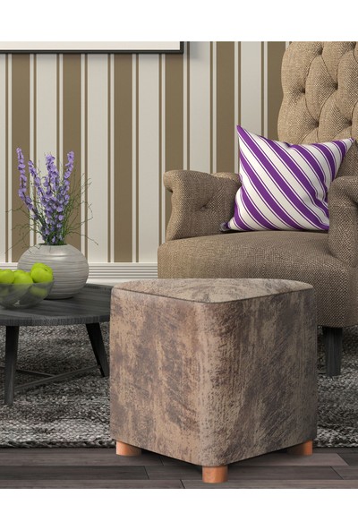 Berrado Üçgen Puf Koltuk Dekoratif Puf