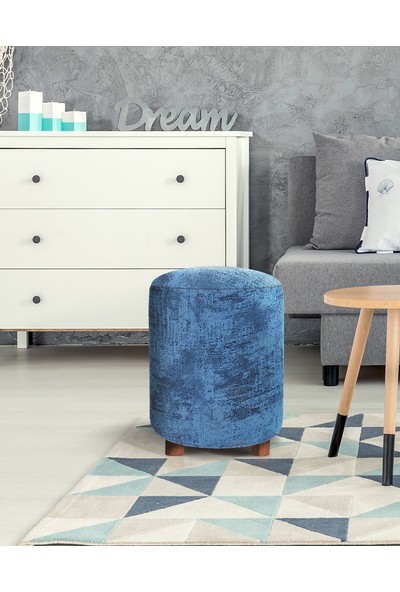 Berrado Oval Puf Koltuk Dekoratif Puf