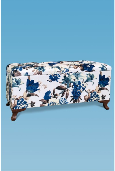 Berrado Çiftli Sandıklı Taş Işlemeli Puf Koltuk Berrado Çiftli Sandıklı Taş Işlemeli Puf Koltuk