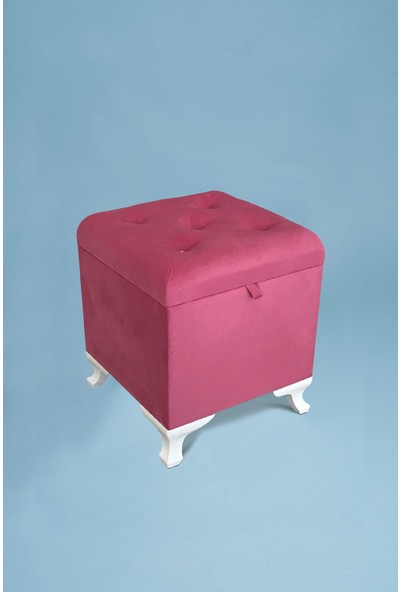 Berrado Spring Sandıklı Taş Işlemeli Puf Koltuk Berrado Spring Sandıklı Taş Işlemeli Puf Koltuk