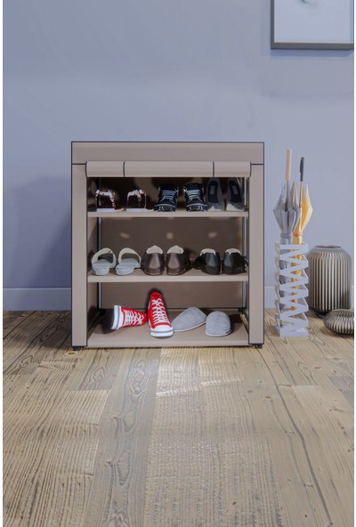 Berrado Metal Borulu Küçük Bez Ayakkabılık Berrado Metal Borulu Küçük Bez Ayakkabılık