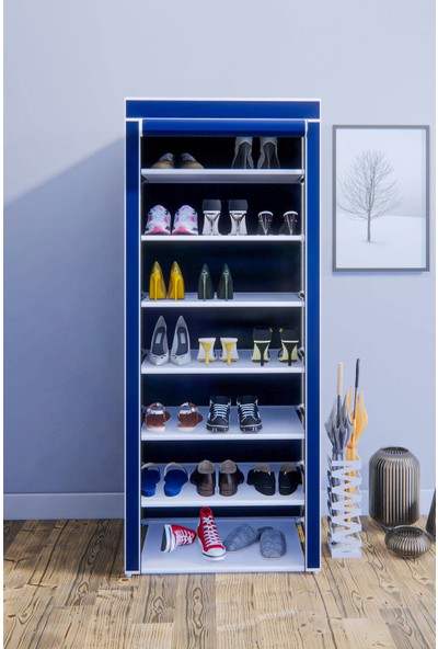 Berrado Metal Borulu Çok Amaçlı Yüksek Bez Ayakkabılık Berrado Metal Borulu Çok Amaçlı Yüksek Bez Ayakkabılık