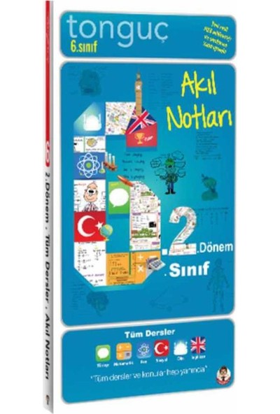 Tonguç 6. Sınıf 2. Dönem Tüm Dersler Akıl Notları Tonguç 6. Sınıf 2. Dönem Tüm Dersler Akıl Notları