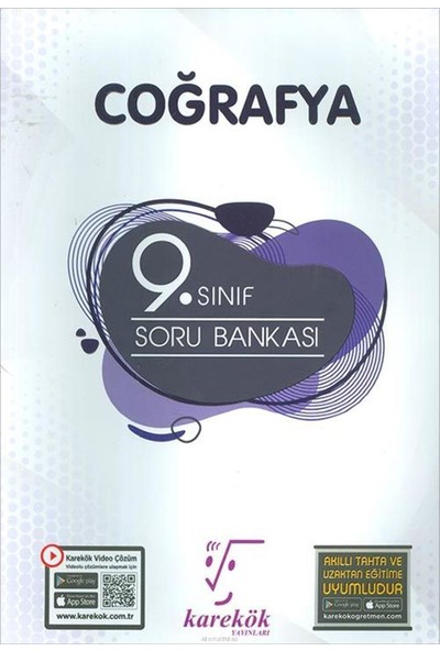 Karekök 9. Sınıf Coğrafya Soru Bankası Karekök 9. Sınıf Coğrafya Soru Bankası