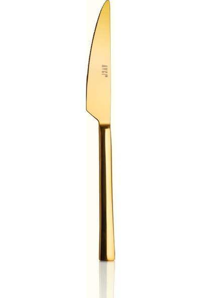 Avcı Klas Titanyum Gold 12 Adet Yemek Bıçağı 18/10 Paslanmaz Çelik Avcı Klas Titanyum Gold 12 Adet Yemek Bıçağı 18/10 Paslanmaz Çelik