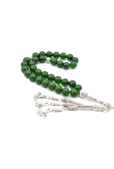 Murty99 Hakiki Doğal Yeşim Taşı Tesbih Iri Boy Murty99 Hakiki Doğal Yeşim Taşı Tesbih Iri Boy