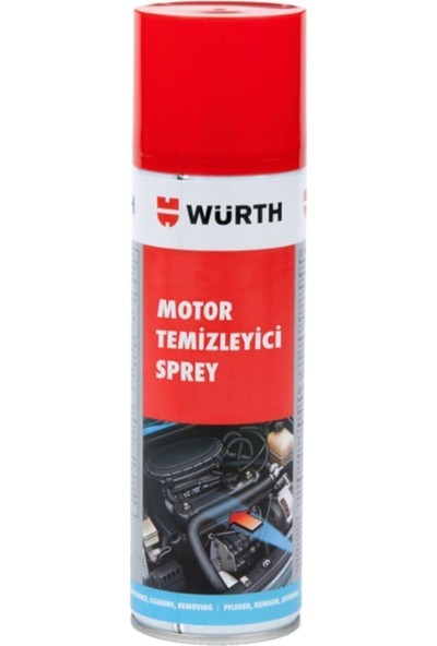 Würth Würth Motor Temizleyici Sprey 500ML Motor Temizleme Würth Würth Motor Temizleyici Sprey 500ML Motor Temizleme