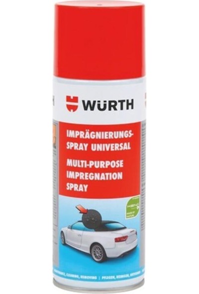 Würth Oto Aksesuar Döşeme Koruma Spreyi 400ML Würth Oto Aksesuar Döşeme Koruma Spreyi 400ML
