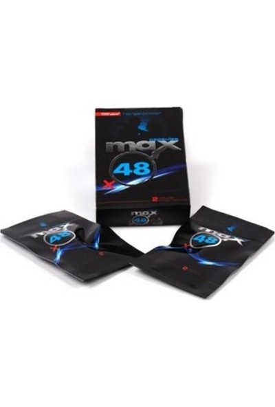 Max 48 Keçiboynuzu Karışımlı Bitkisel Kapsül 2 Adet