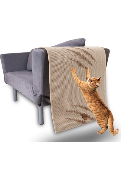 Wodoti Koltuk Kenarı Tırmalama Bej 50 x 80 cm