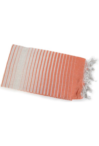 Made By Sade Turuncu Pamuk Peştemal Made By Sade Turuncu Pamuk Peştemal