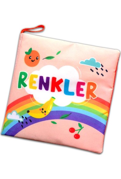 Tox Renkler Kumaş Sessiz Kitap T135 - Bez Kitap , Eğitici Oyuncak , Yumuşak ve Hışırtılı Tox Renkler Kumaş Sessiz Kitap T135 - Bez Kitap , Eğitici Oyuncak , Yumuşak ve Hışırtılı