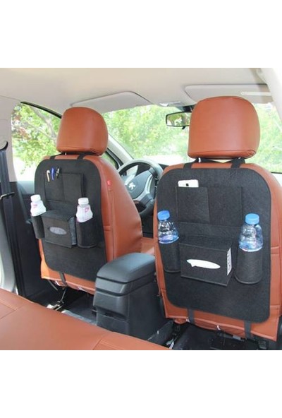 Ankaflex Araba Kılıfı Koltuk Arkası Keçe Organizer