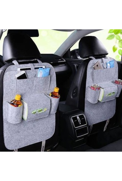 Ankaflex Araba Kılıfı Koltuk Arkası Keçe Organizer