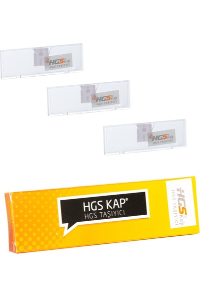 Alisveristime Hgs Etiket Kabı (Hgs Takmatik) (3 Adet) Hgs Kap