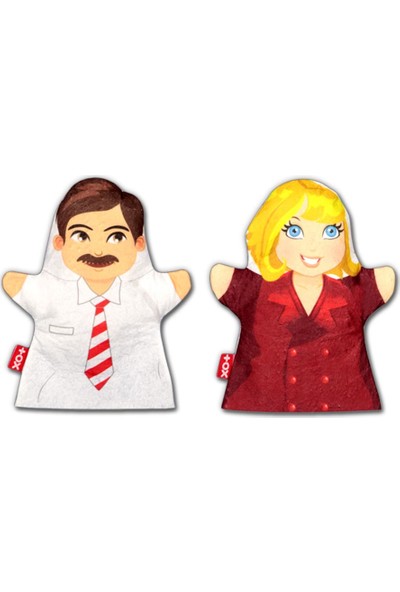 Tox 2 Parça Tox Ebeveyn El Kukla Set , Eğitici Oyuncak Tox 2 Parça Tox Ebeveyn El Kukla Set , Eğitici Oyuncak