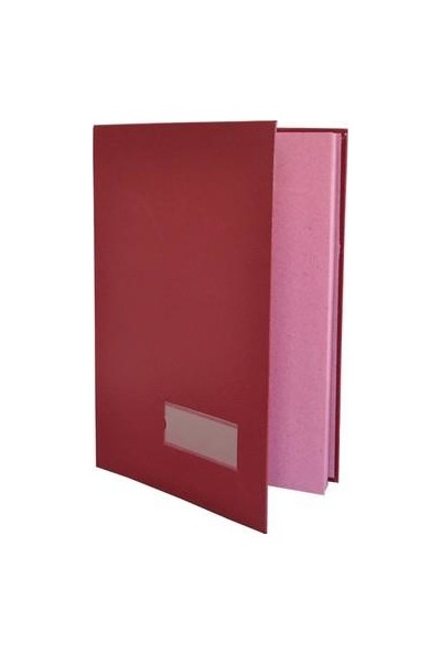 Bafix Imza Dosyası 12 Yaprak 24 Sayfa Bordo