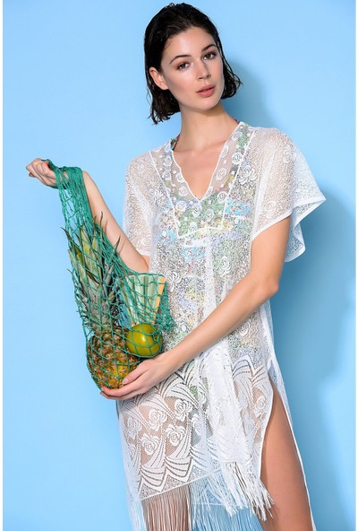 Mayoport Dantel Tunik Pareo N2104