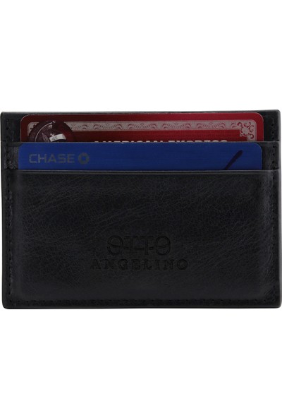 Otto Angelino RFID Korumalı Hakiki Deri Kartlık Cüzdan Otto Angelino RFID Korumalı Hakiki Deri Kartlık Cüzdan