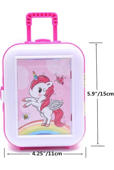 Bent Unicornlu Bavul Müzik Kutusu Bent Unicornlu Bavul Müzik Kutusu