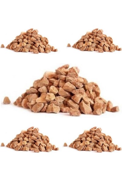 Joy And Toys 5 kg Dekoratif Kahverengi Renk Çakıl Taşı Tozsuz Teraryum