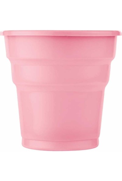 Alacakolsam Plastik Meşrubat Bardağı Pembe 180CC-7OZ 25LI Alacakolsam Plastik Meşrubat Bardağı Pembe 180CC-7OZ 25LI
