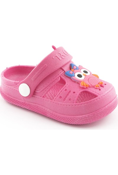 Daye Günlük Kaydırmaz Tabanlı Hayvan Figürlü Çocuk Sandalet Terlik
