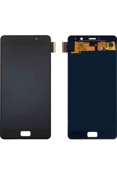 Lenovo P2 Için Lcd+Dokunmatik Siyah