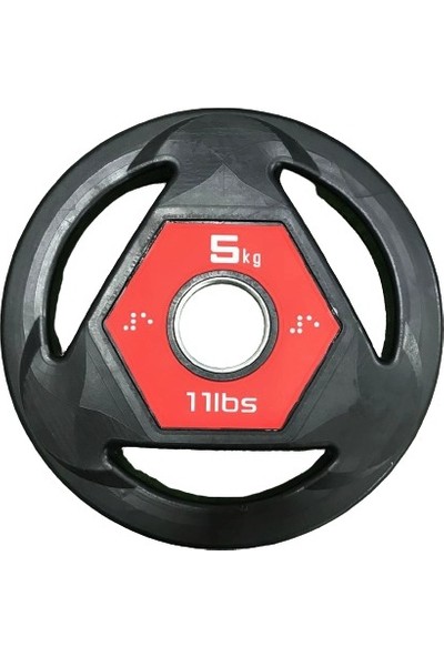 Jimx 5kg Olimpik Flanş/plaka Ağırlık Kırmızı Jimx 5kg Olimpik Flanş/plaka Ağırlık Kırmızı