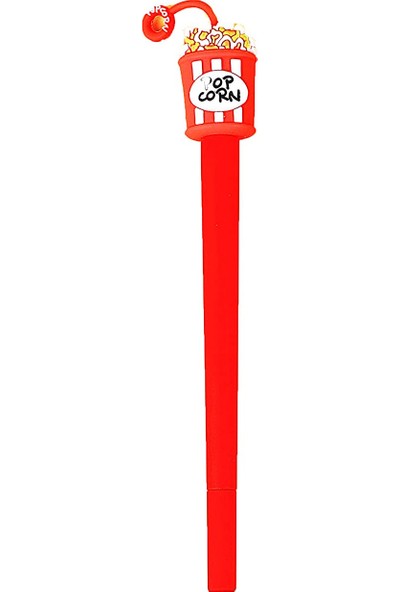 Hepsi Şirin Fast Food Temalı Jel Kalem-Popcorn Ateş Kırmızı Hepsi Şirin Fast Food Temalı Jel Kalem-Popcorn Ateş Kırmızı
