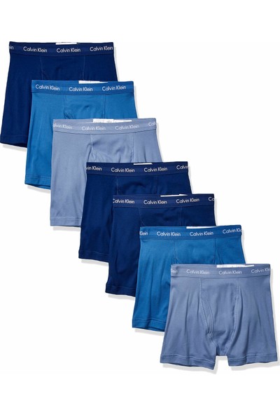 Calvin Klein Pamuk Klasik Boxer Seti 7'li Calvin Klein Pamuk Klasik Boxer Seti 7'li
