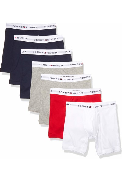 Tommy Hilfiger Pamuk Erkek Boxer 7'li