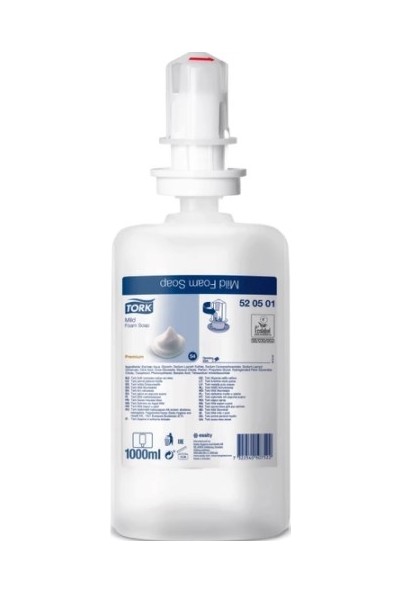 Tork Köpük Sabun 1000 ml x 6 Adet Tork Köpük Sabun 1000 ml x 6 Adet