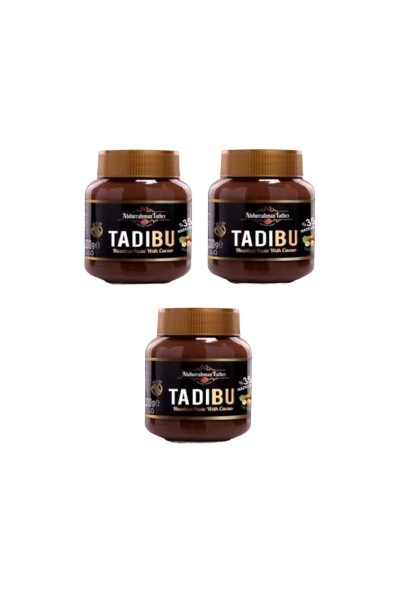 Abdurrahman Tatlıcı Kakaolu Fındık Ezmesi 330 gr x 3'lü Abdurrahman Tatlıcı Kakaolu Fındık Ezmesi 330 gr x 3'lü
