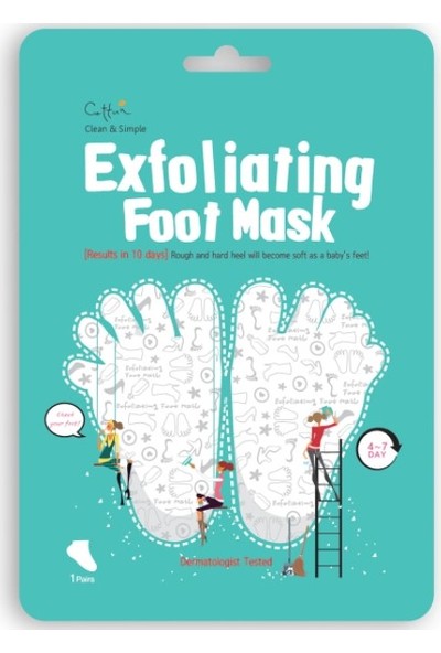 Cettua Clean&Simple Peeling Etkili Ayak Maskesi Cettua Clean&Simple Peeling Etkili Ayak Maskesi