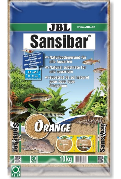 Jbl Sansıbar Turuncu 10 kg Kum