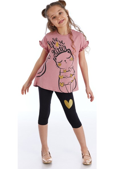 Mushi Love Cat Kız Tayt Takım