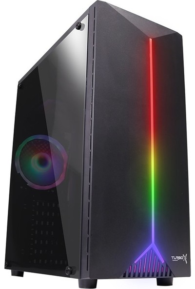 Turbox Centauri X312B USB 3.0 250W 300W mATX Gaming Bilgisayar Kasası Turbox Centauri X312B USB 3.0 250W 300W mATX Gaming Bilgisayar Kasası