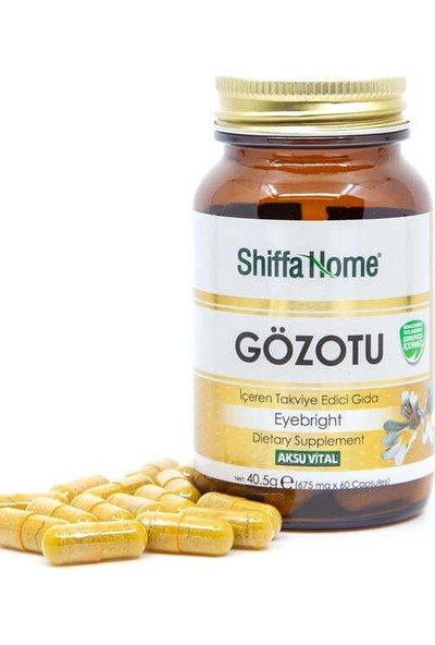 Shiffa Home Gözotu (Eyebright) 675 mg 60 Kapsül