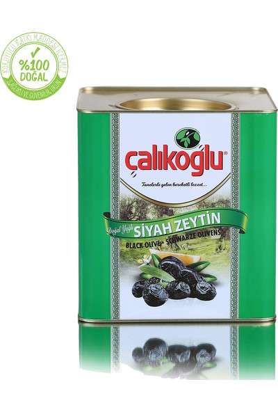 Çalıkoğlu Yağlı Gemlik Zeytin 10KG (261-290) M
