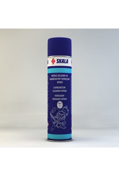 Skala Karbüratör ve Boğaz Kelebeği Temizleme Sprey 500 ml Skala Karbüratör ve Boğaz Kelebeği Temizleme Sprey 500 ml
