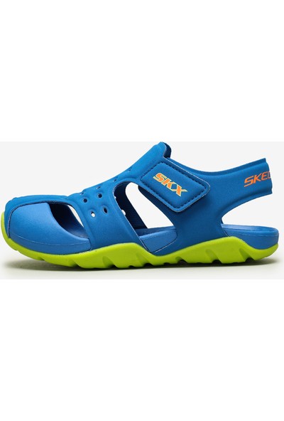 Skechers Side Wave - Büyük Erkek Çocuk Mavi Sandalet 92330L BLLMBLLM Skechers Side Wave - Büyük Erkek Çocuk Mavi Sandalet 92330L BLLMBLLM