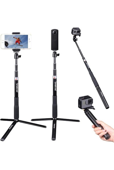 Smatree Smapole Q3S Monopod / Tripod (Cep Telefonu, Kompakt Kamera ve Gopro Uyumlu Monopod-Tripod) Smatree Smapole Q3S Monopod / Tripod (Cep Telefonu, Kompakt Kamera ve Gopro Uyumlu Monopod-Tripod)