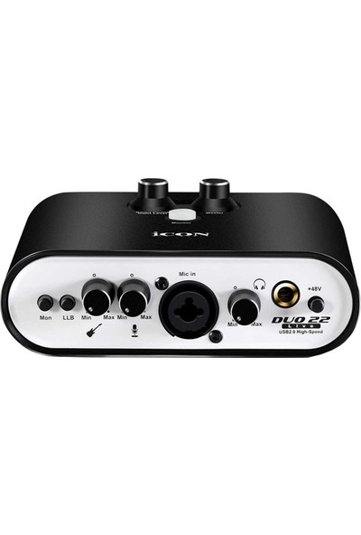 Icon DUO22 Live USB 24BIT/192KHZ Ses Kartı Icon DUO22 Live USB 24BIT/192KHZ Ses Kartı