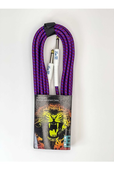 Lea Örgülü Profesyonel Enstruman Kablosu 3metre Lea Örgülü Profesyonel Enstruman Kablosu 3metre