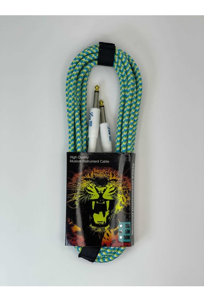 Lea Örgülü Profesyonel Enstruman Kablosu 5metre