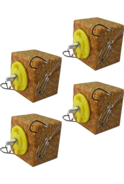 Safari Av Küspeli Sazan Dip Takımı 4 Iğneli 4 Adet Safari Av Küspeli Sazan Dip Takımı 4 Iğneli 4 Adet