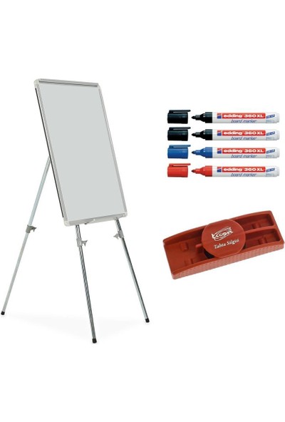 Inter Teleskopik Ayaklı Yazı Tahtası 50 x 70 cm + 4 Adet Tahta Kalemi + Silgi Inter Teleskopik Ayaklı Yazı Tahtası 50 x 70 cm + 4 Adet Tahta Kalemi + Silgi